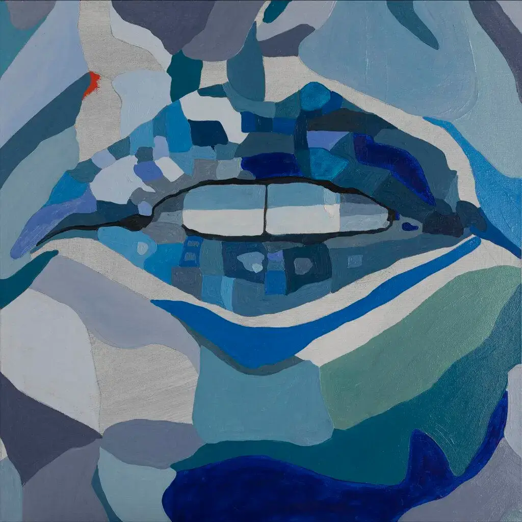 Blue mouth - Artistinct - This is Art